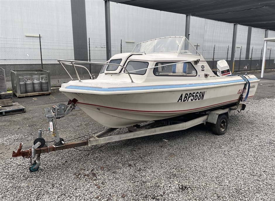 SWIFT CRAFT HALF CAB -NO RESERVE Auction (0001-10082155) | Grays Australia