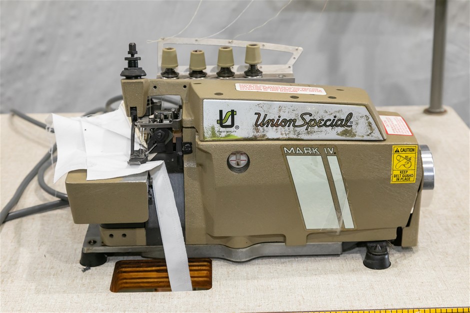 Union Special 39500 Mock Safety Overlocker Industrial Sewing Machine ...
