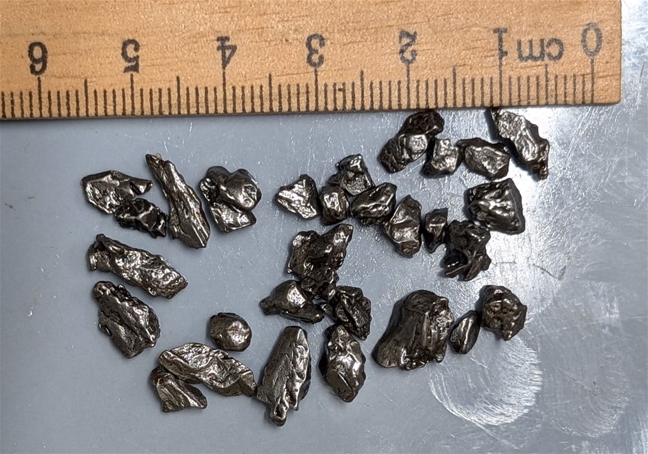 Ten Grams CAMPO DEL CIELO Iron Meteorite Small sizes lot from Argentina ...