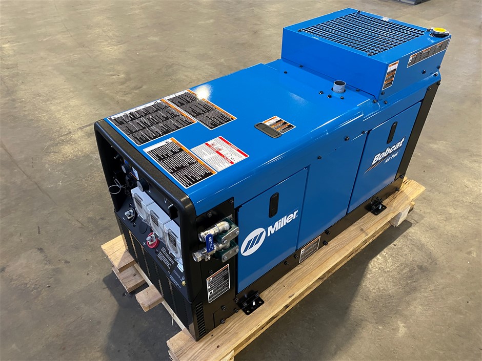 Miller Bobcat 200 Air Pak Diesel Air Compressor/Generator/Welder ...