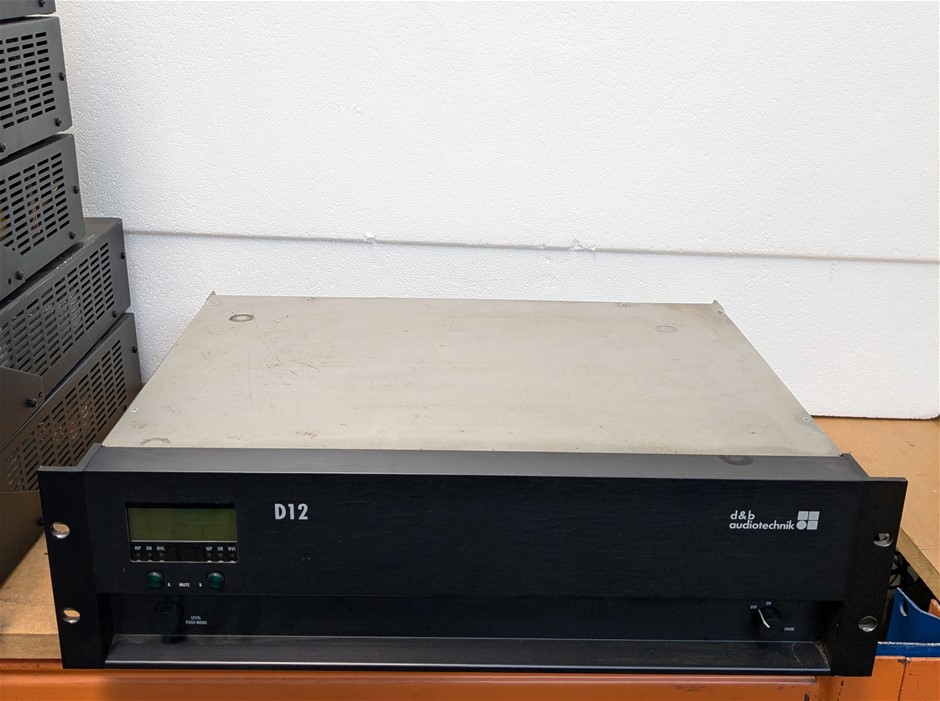 D&B Audio Technik D12 Professional Power Amplifier Auction (0005 ...