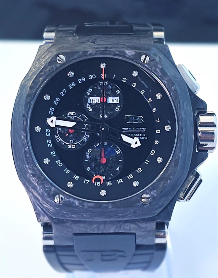 T BUTI CARBON CONCEPT CHRONOGRAPH Auction (0014-2562604) | Grays Australia