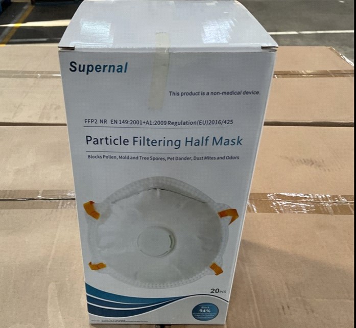 1920Pcs x Supernal Particle Flitering Half Mask With Filter Auction ...