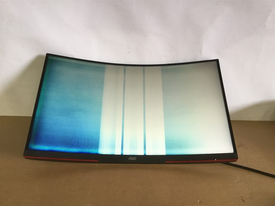 AOC CQ27G3Z 27" Super Curved Frameless Gaming Monitor Auction (0001 ...