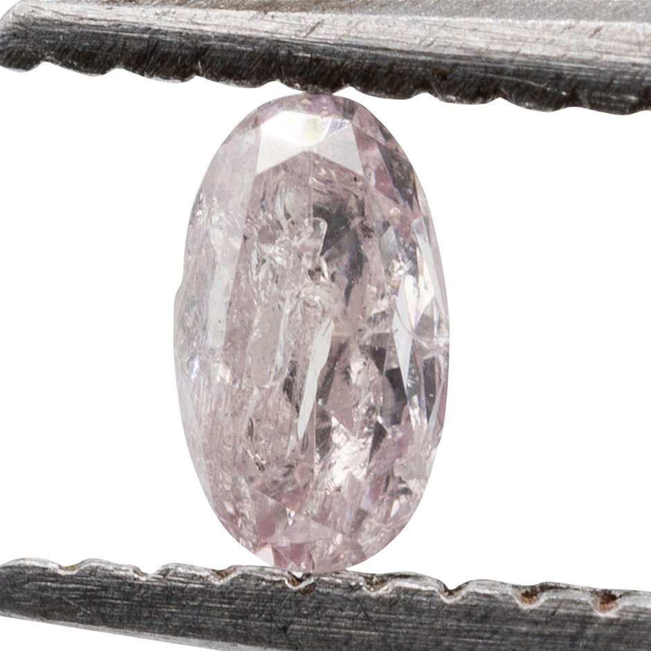 0.11ct Genuine Untreated Pink Diamond Auction (0001-2562710) | Grays ...