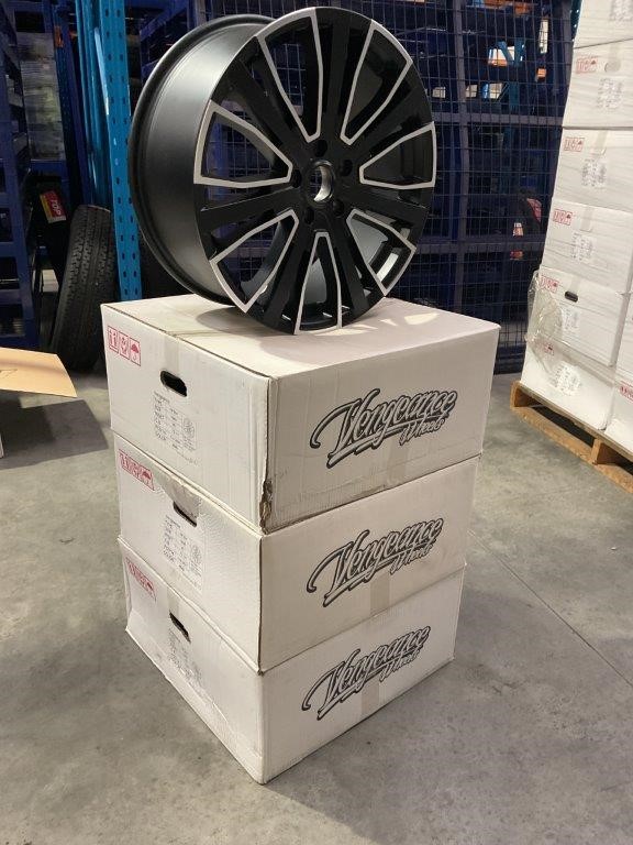 Set of 4 Vendetta Wheels Auction (0055-3031167) | Grays Australia