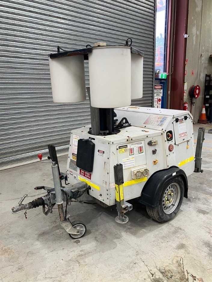 2014 Powerlite TL90 Lighting Tower - 1,920w - LED POD SILVERWATER ...