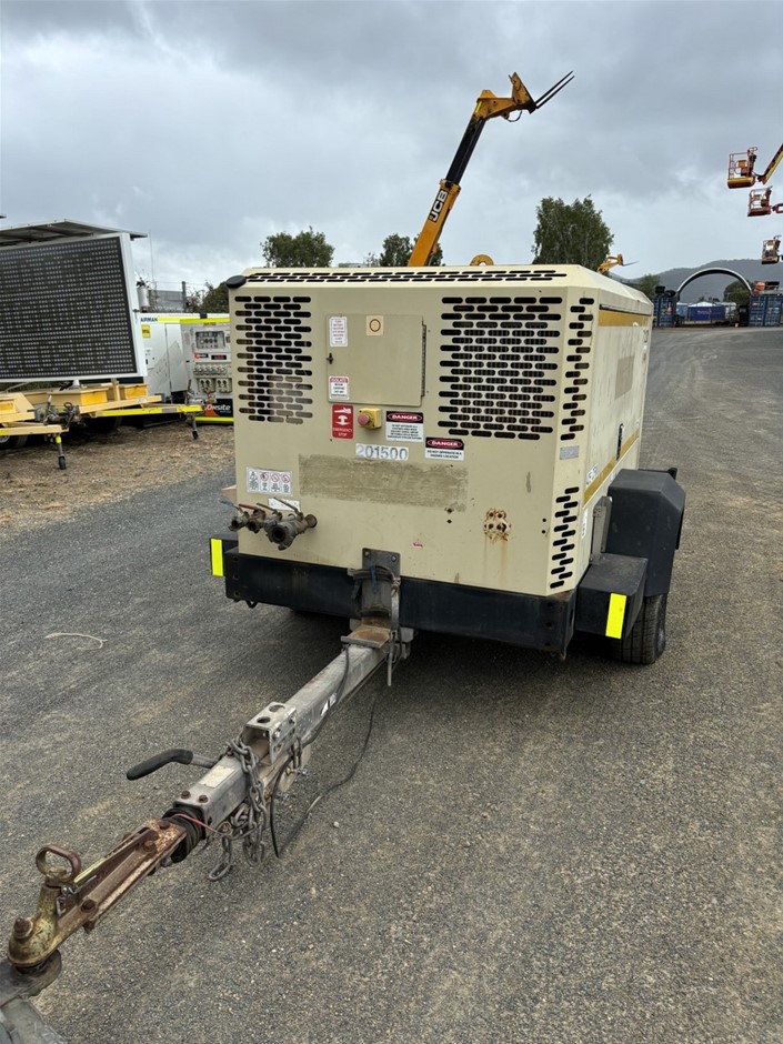 2013 Doosan 7/120 Compressor - 400cfm - Diesel Auction (0165-7054385 ...