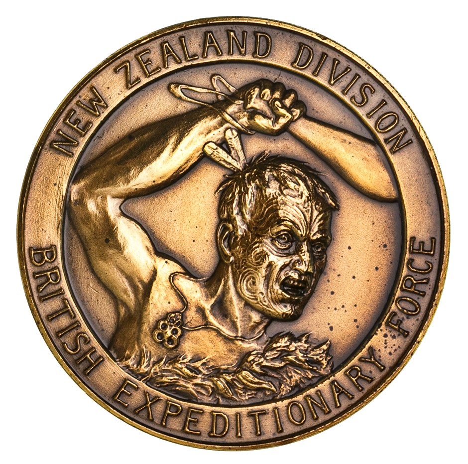 New Zealand Division, British Expeditionary Force, C:1917, struck in ...