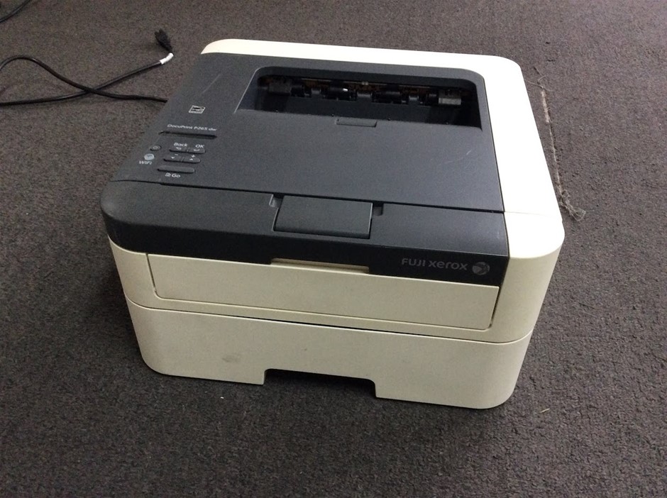 Fuji Xerox DocuPrint P265dw Wireless Mono Laser Printer Auction (0001 ...