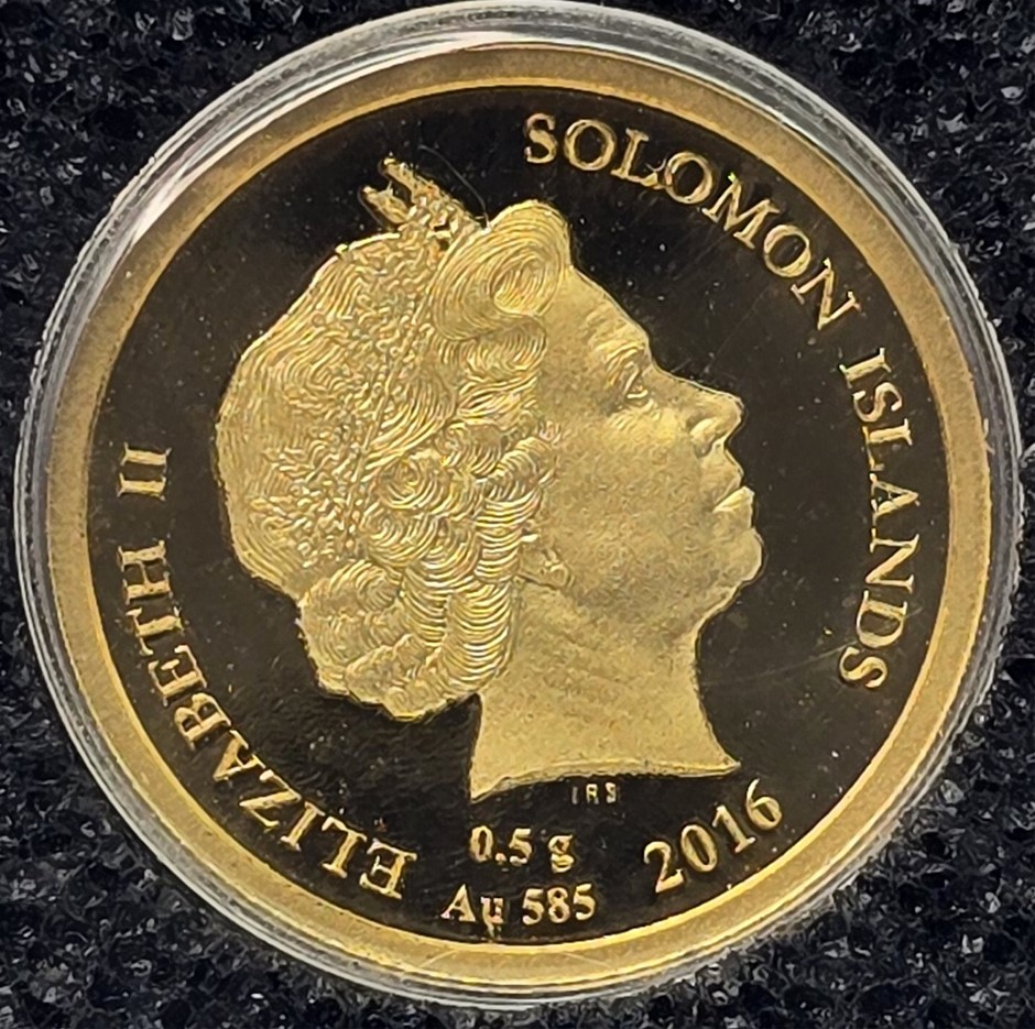 GOLD PROOF COIN - BATTLE OF VERDUN SERIES Auction (0002-2564867 ...