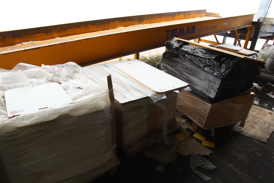 4x Pallets of Birch Plywood Panel Components Auction (0102-5058731 ...