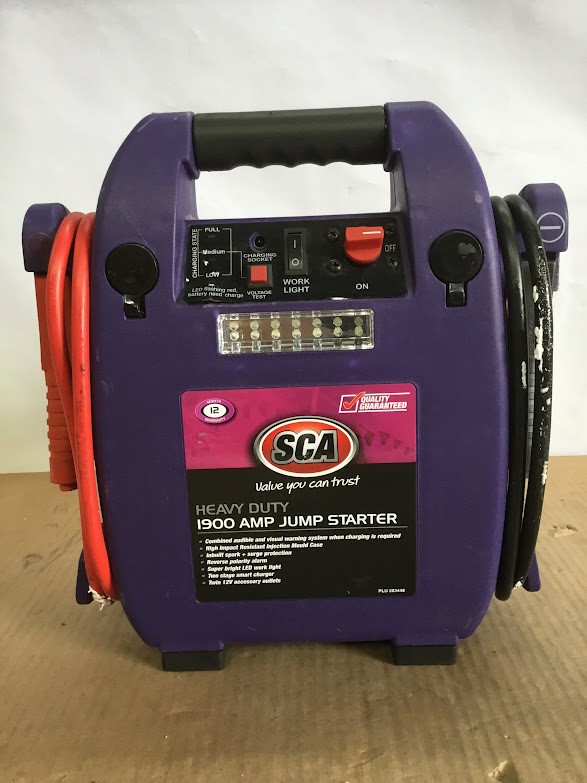 SCA HEAVY DUTY 1900 AMP Jump Starter Auction (0021-2563244) | Grays ...