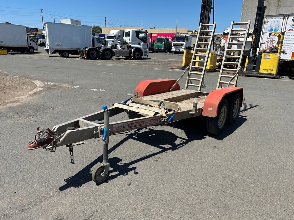 2020 AusRamp Tandem Plant Trailer Auction (0009-3032136) | Grays Australia