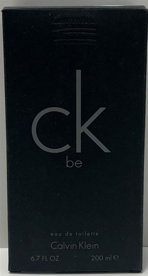 CALVIN KLEIN "CK be" Eau de Toilette 200ml Made in Spain NEW in Factory ...