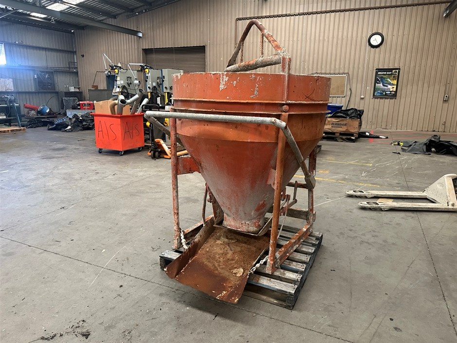 Concrete Pouring Hopper Auction (0002-3031479) | Grays Australia