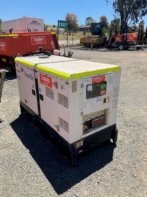 2015 POWERLITE Generator - 10kVA (Diesel) Auction (0019-5058747) | Grays Australia