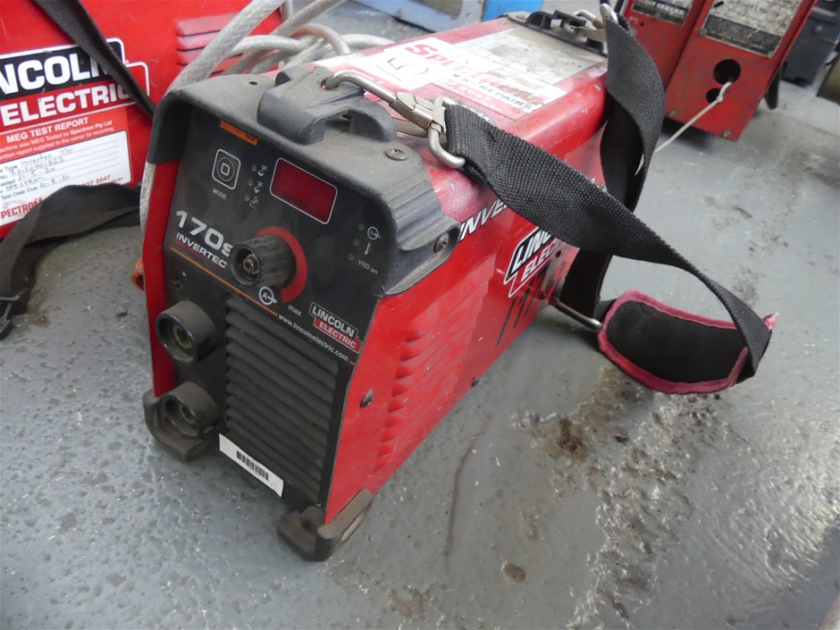 Lincoln Electric 170s Invertec Arc Welder Auction (0015-5058732 ...