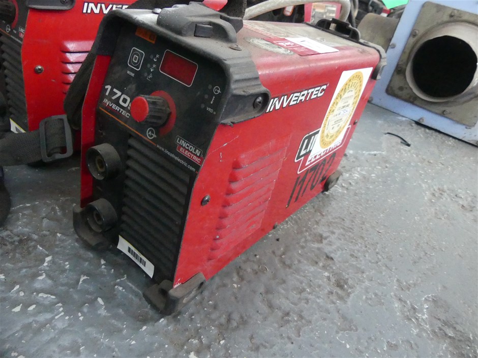Lincoln Electric 170s Invertec Arc Welder Auction (0017-5058732 ...