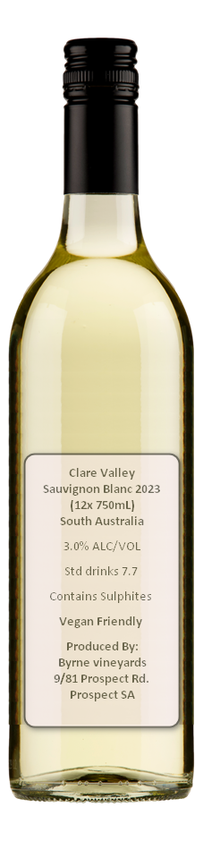 Sauvignon Blanc 2023 Auction (0110-10734124) | Grays Australia