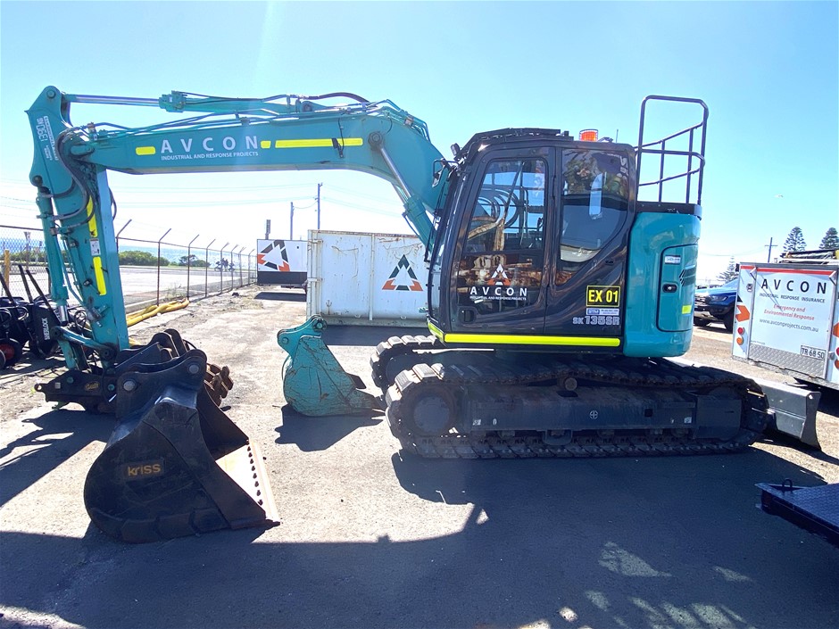 2022 Kobelco SK135SR-7 Hydraulic Excavator
