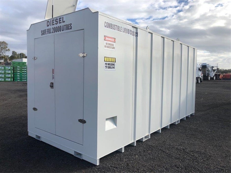 Unused 22000 Litre Self Bunded Fuel Storage Tank Auction (0002-3032509 ...