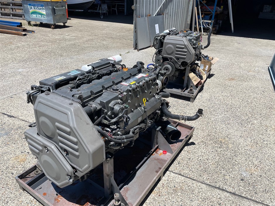 X2 Yanmar 6LY3-ETP Inboard Engines Auction (0001-10082217) | Grays ...