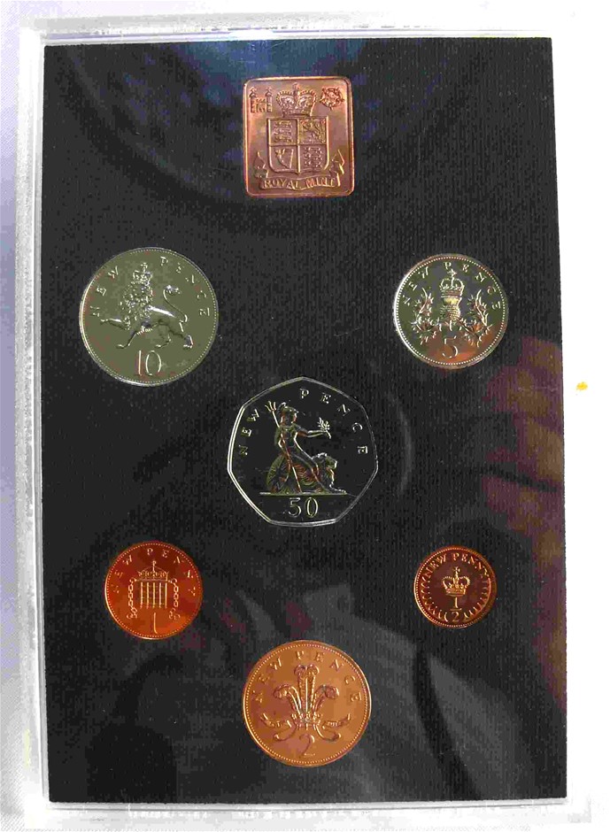 1978 Great Britain 6x Proof Coin Set Auction (0030-2564465) | Grays ...