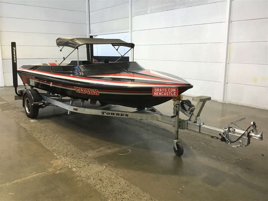 1994 LEWIS SKI BOAT PHANTOM AUTO BOAT Auction (0001-10082227) | Grays ...