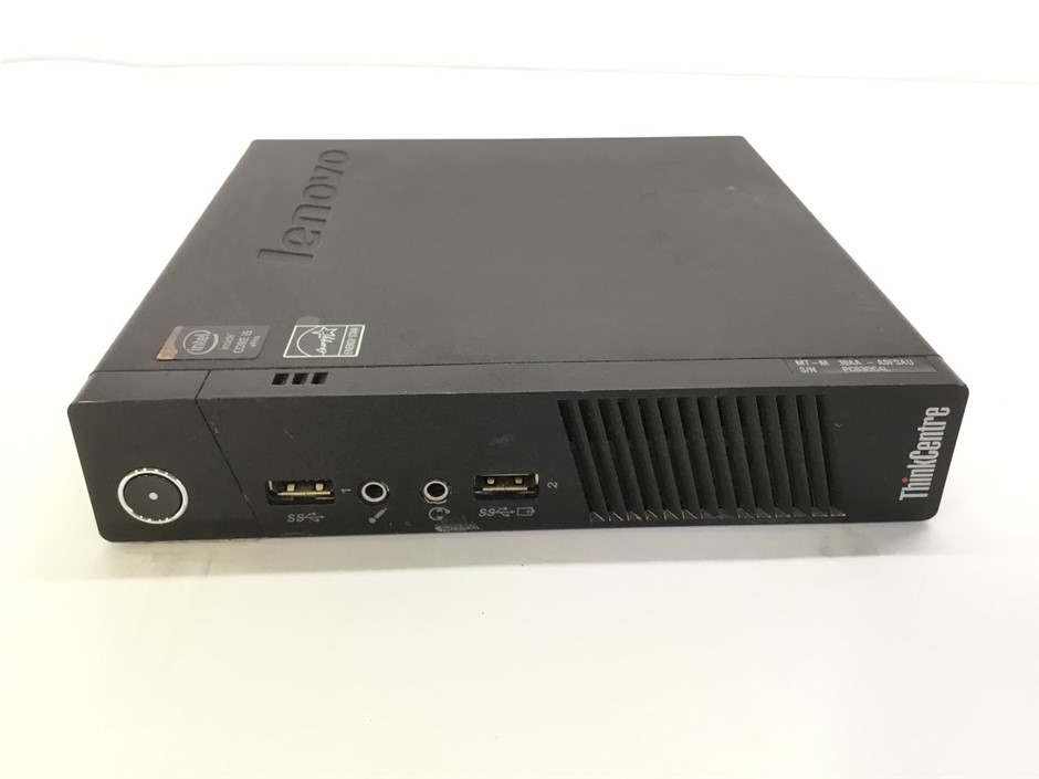 LENOVO ThinkCentre M93P i5-4570T DESKTOP 4GBRAM/500GB Black Auction ...