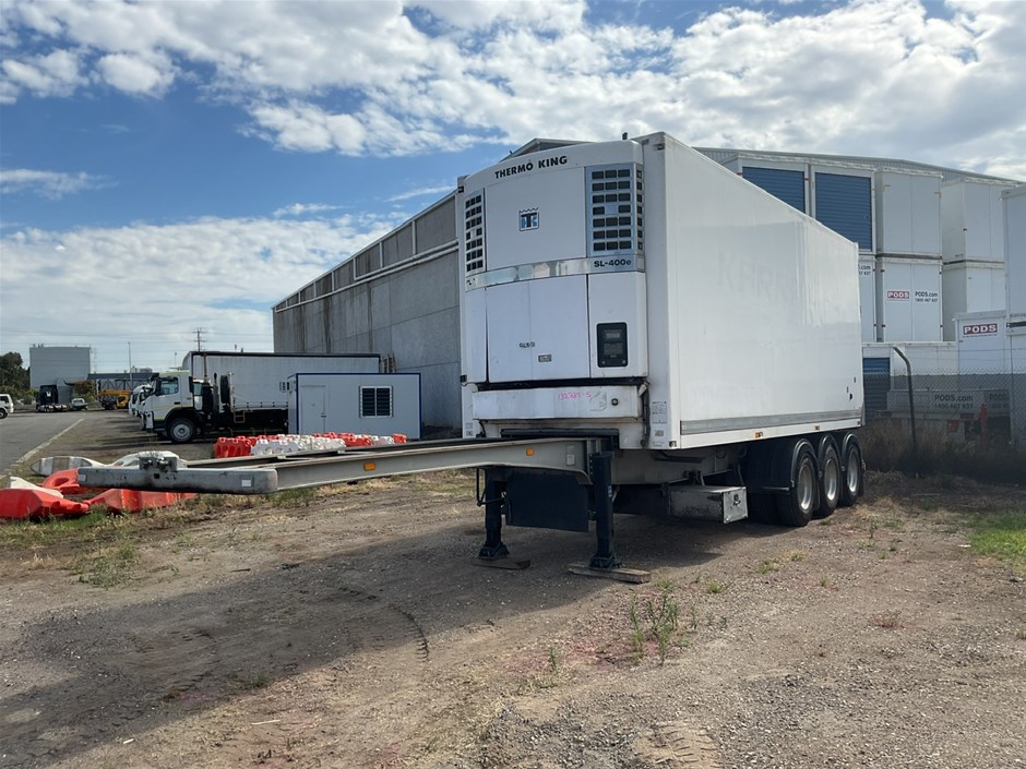 2003 FTE 3A Triaxle Refrigerated Lead Trailer Auction (0005-3031855 ...