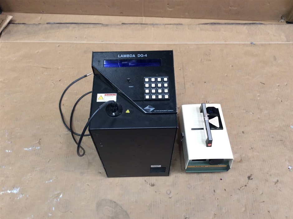 Sutter Instrument Lambda Lambda DG-4&Cabin Slide Projector Auction ...