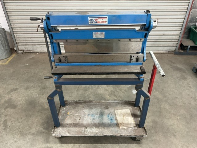 2014 Hafco Metalmaster 3 in 1 Pressbrake Guillotine Rolls CM-760 ...