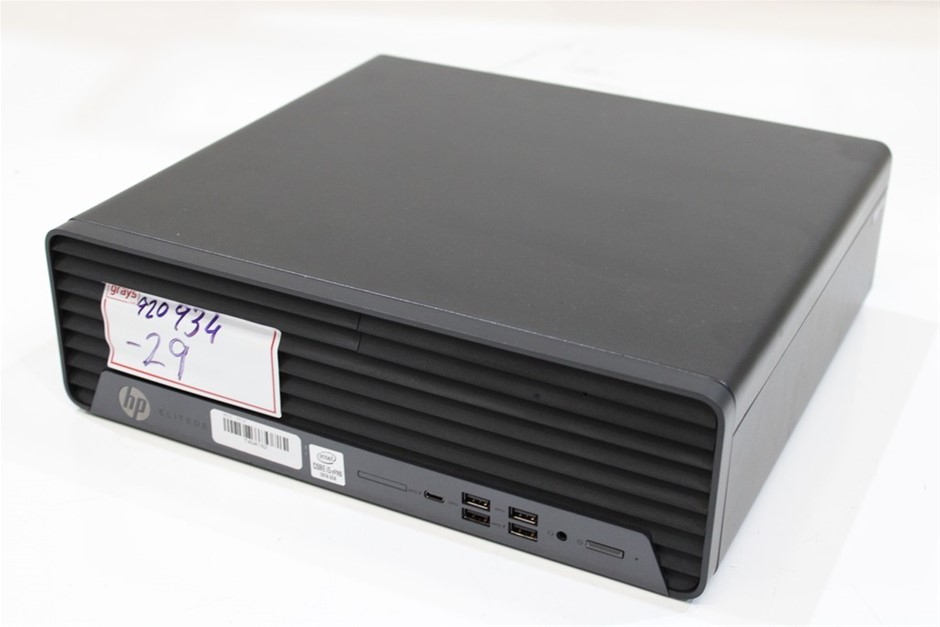 HP ELITEDESK 800 G6 SMALL FORM FACTOR PC Auction (0029-9056459) | Grays ...
