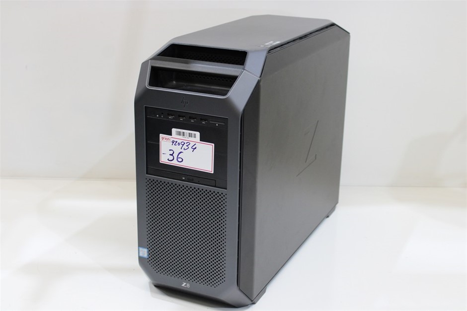 HP Z8 G4 WORKSTATION Auction (0036-9056459) | Grays Australia