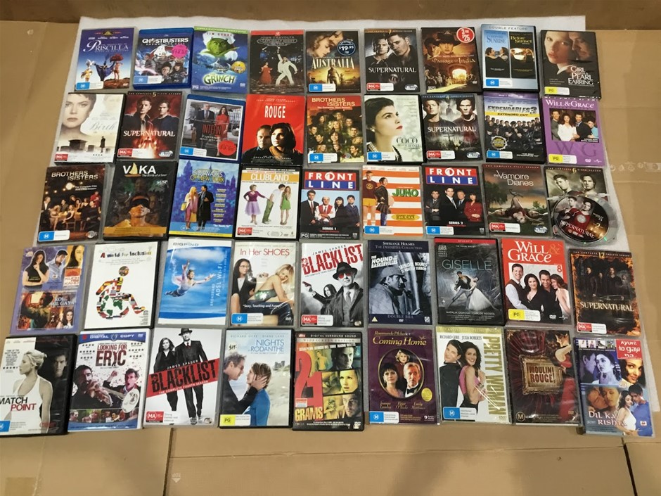 Mixed Different types of movie DVDs Auction (0035-2564504) | Grays ...