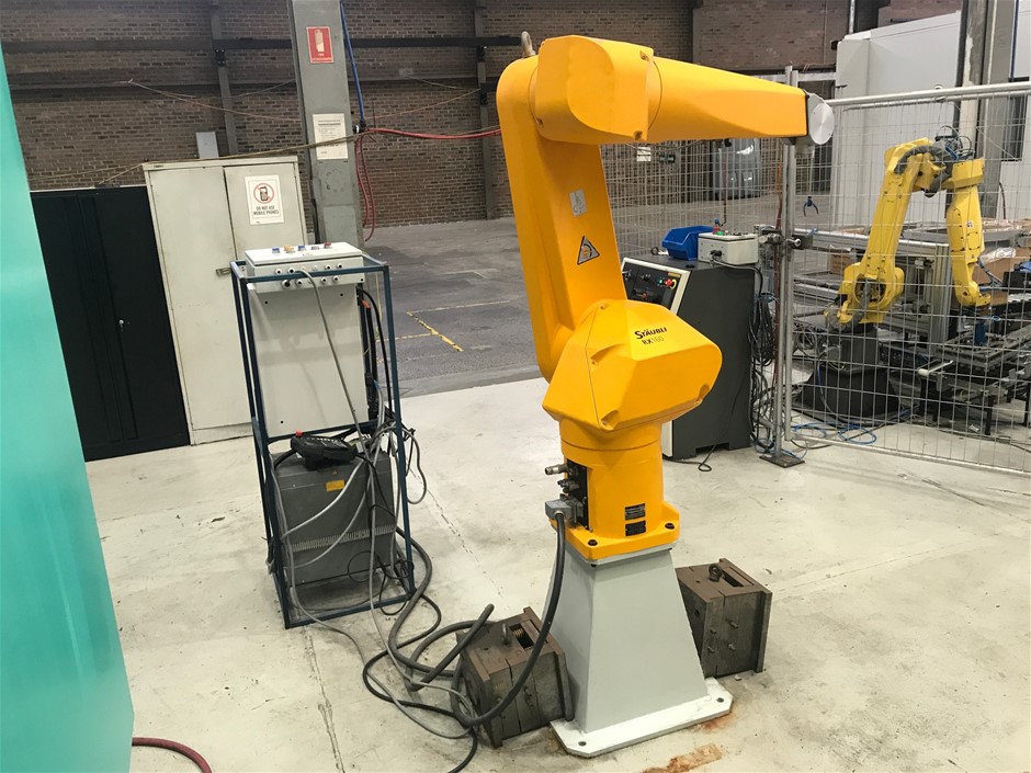 Staubli 6 Axis Robot - Model RX160L Auction (0014-3031940) | Grays ...