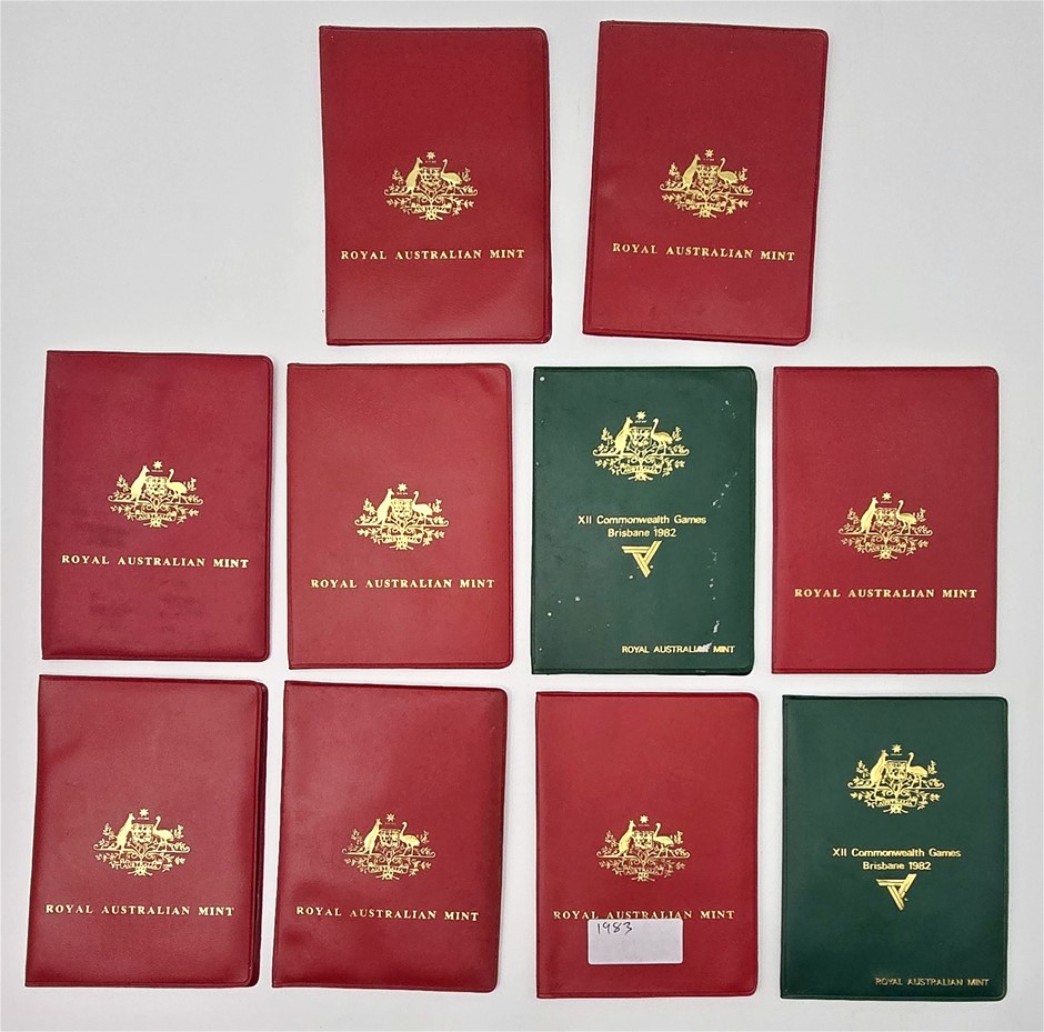 BULK LOT OF ROYAL AUSTRALIAN MINT COIN SETS Auction (0003-2567166 ...
