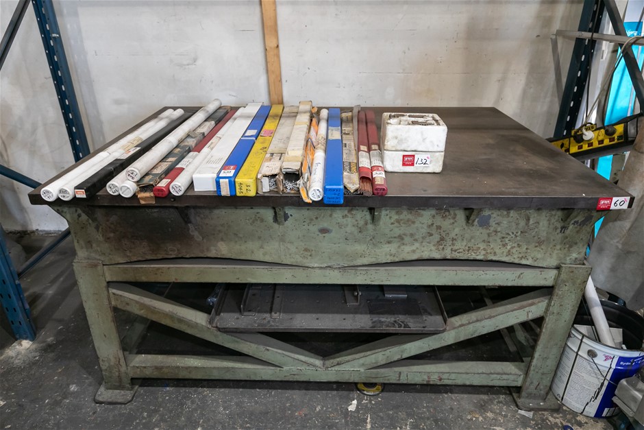 Steel Marking Off Table Auction (0060-5058986) | Grays Australia