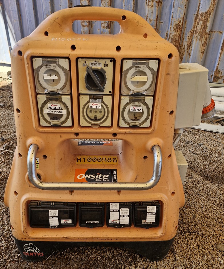 2014 Sumo REDBO32A Distribution Board - 32amp Large (Moranbah) Auction ...
