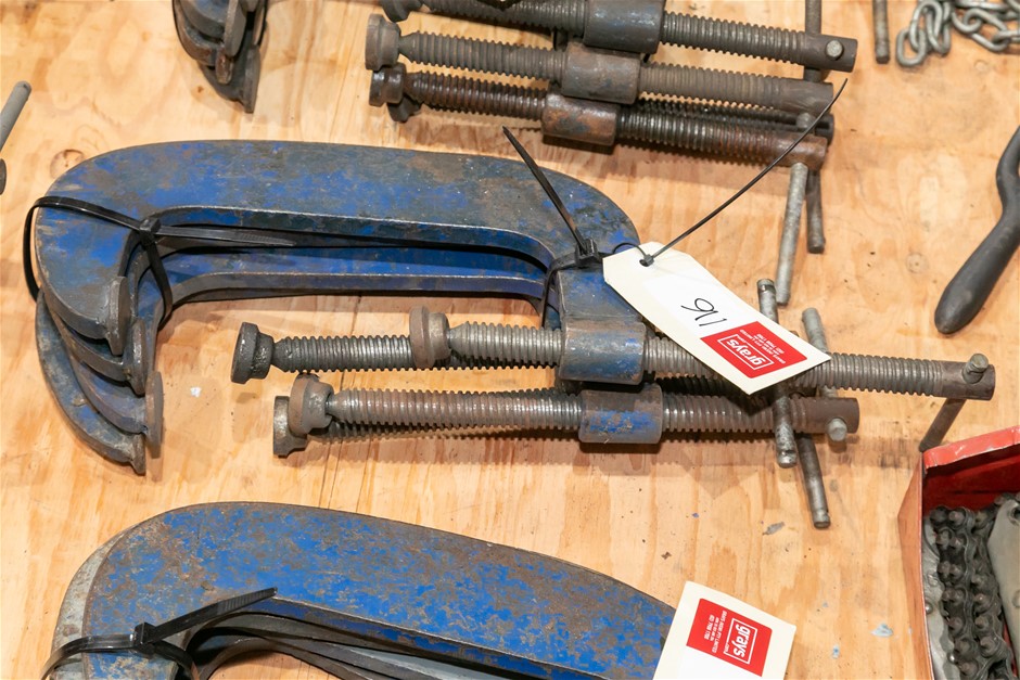 Engineer G-Clamps 8" x4 Auction (0116-5058986) | Grays Australia