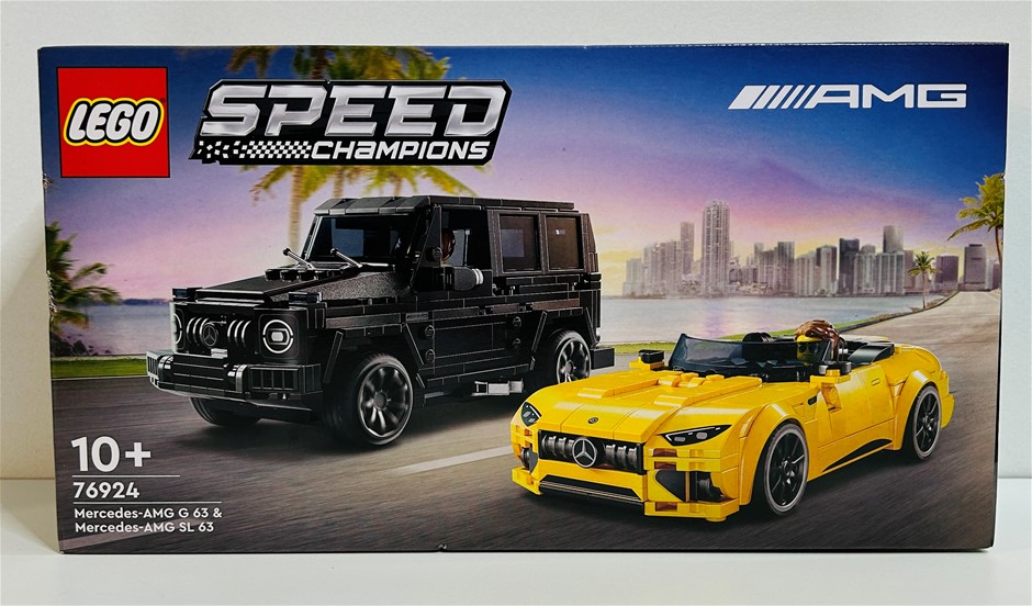 LEGO amg Speed Champions #76924 MERCEDES - AMG G 63 & SL 63 Auction ...