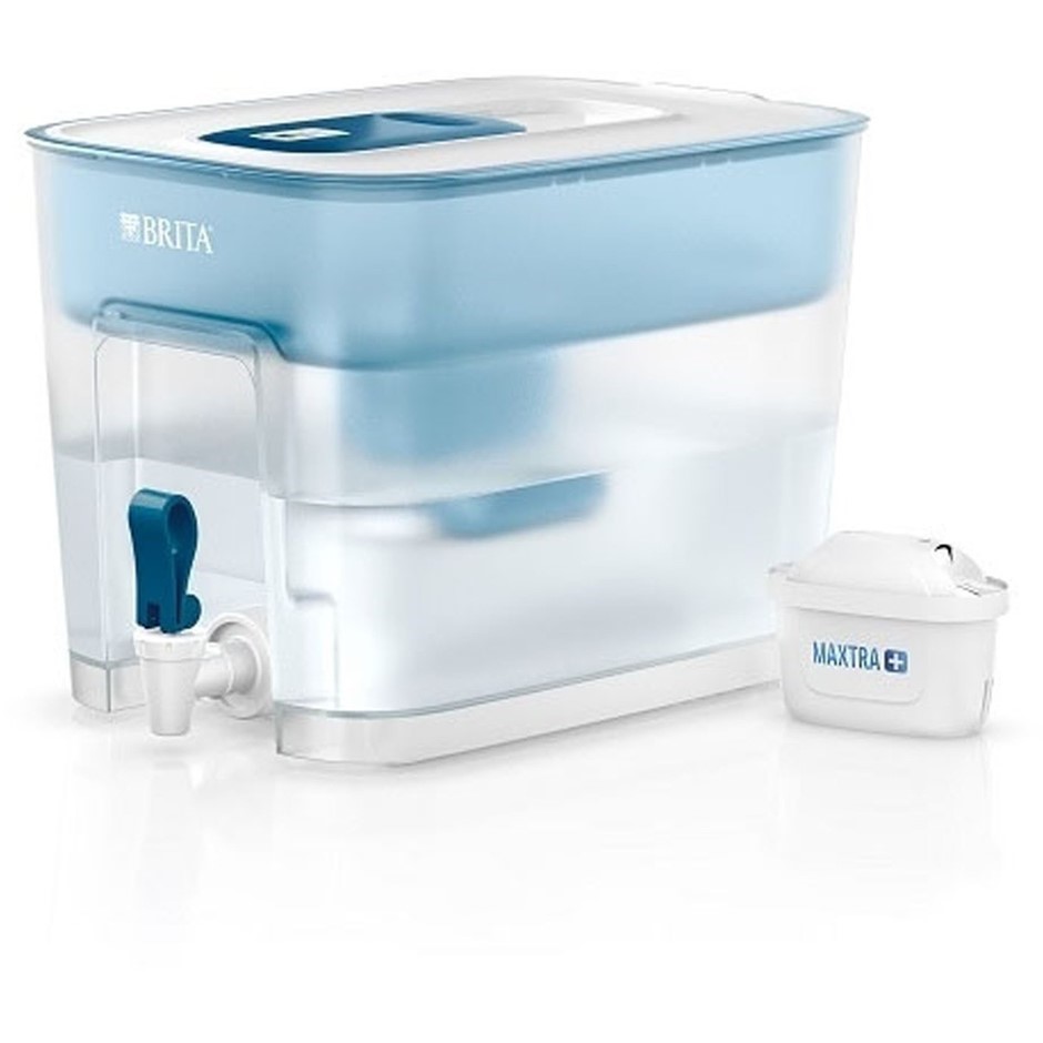BRITA Water Filter Tank, Flow XXL Capacity w/ Dispensing Tap 8.2L. NB ...