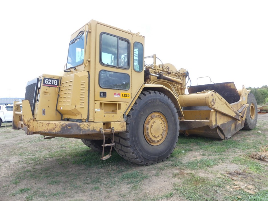 2003 Caterpillar 621G Motor Scraper Elevating Auction (0003-5058984 ...