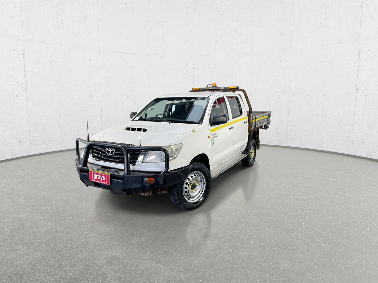 2014 Toyota Hilux 4x4 SR KUN26R Turbo Diesel Automatic Dual Cab Auction ...