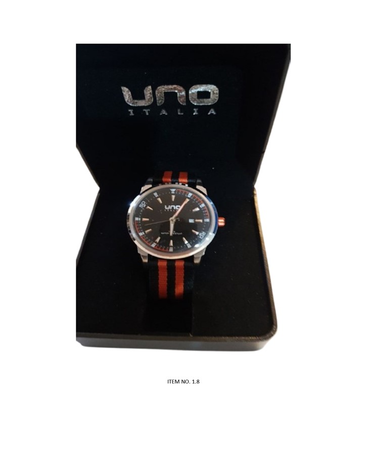 Uno Italia Unisex Watch Auction (0008-2565085) | Grays Australia
