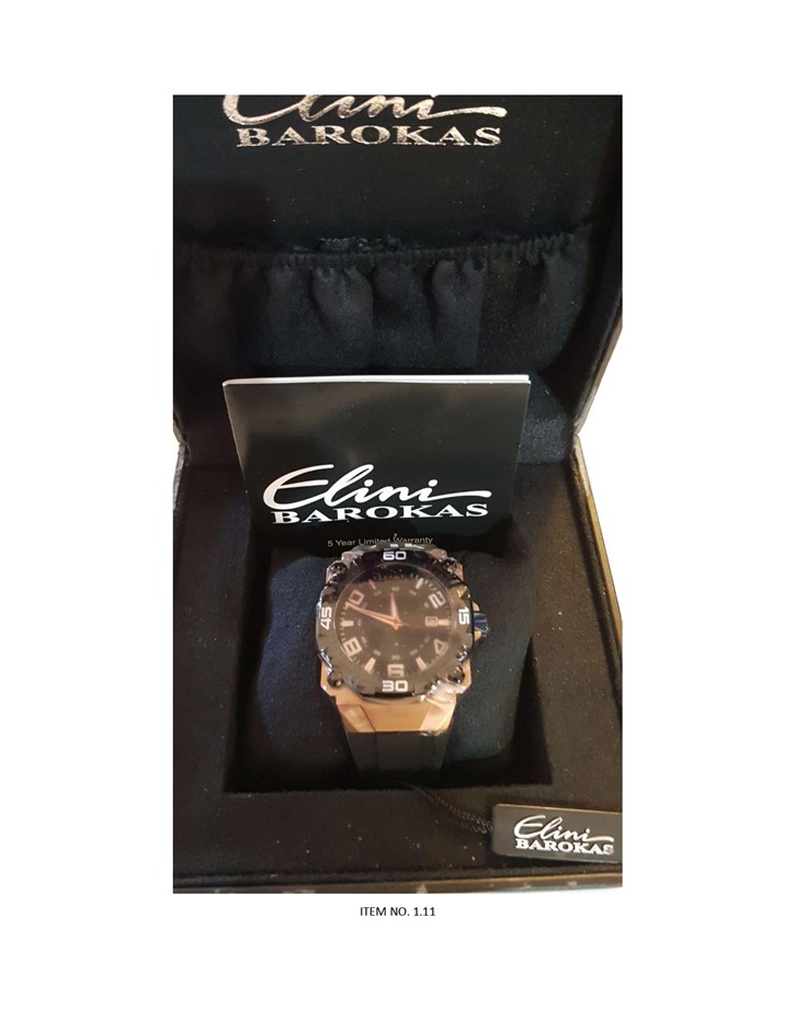 Elini Barokas Men's Watch Auction (0011-2565085) | Grays Australia