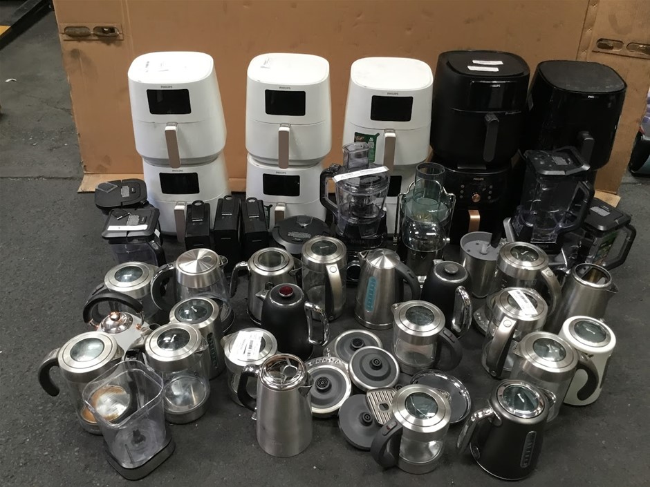 PHILIPS mix model Air Fryer & Mix brand Kettle Auction (0002-2564904 ...