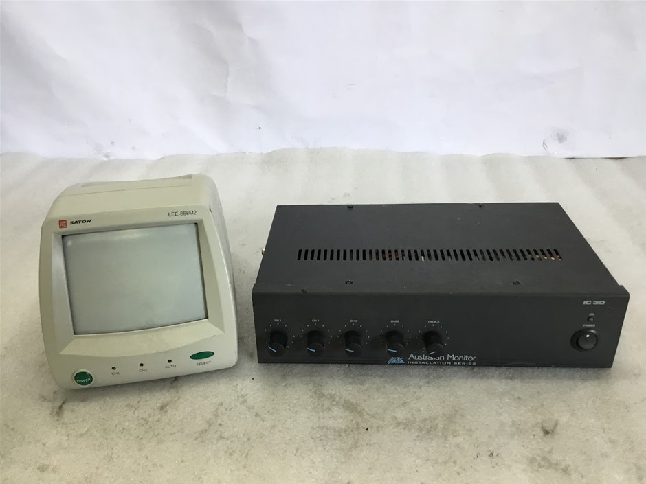 Satow LEE-668M2 Security Camera System&Australian Monitor INSTALLATION Auction (0011-2565083 ...