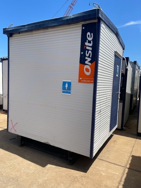 Ablution Block - 2.4m x 2.4m Auction (0001-5059062) | Grays Australia